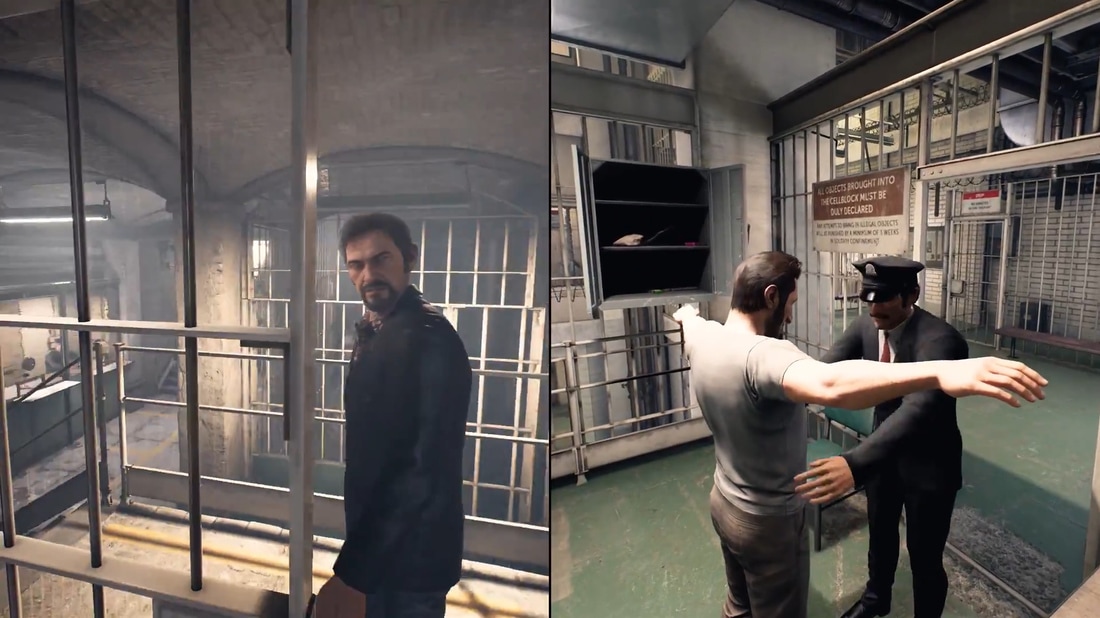A Way Out makes some smart design choices in the early goings ...